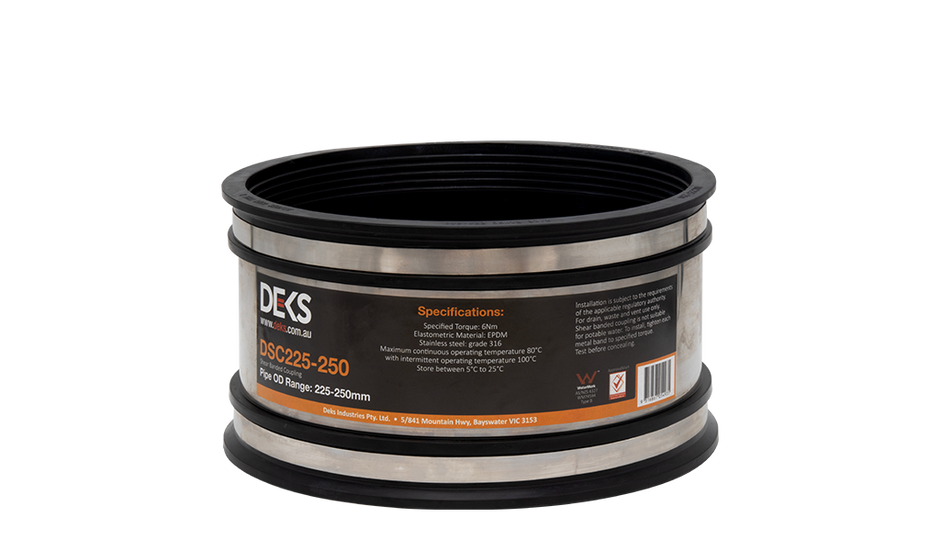 Deks Shear Banded Couplings & Bushes – DLM Wallace